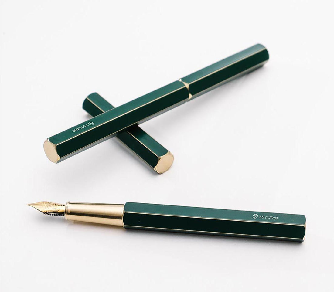 YSTUDIO Classic Revolve Green – FPnibs